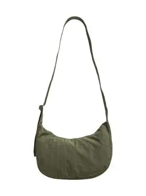 Baggu Medium Crescent Recycled Nylon Crossbody Bag - Caper