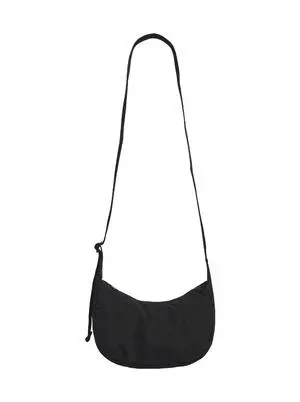 Baggu Small Recycled Nylon Crescent Crossbody Bag - Black