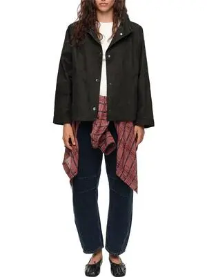 BIMBA Y LOLA BIMBA Y LOLA Short Batwing Trench Coat