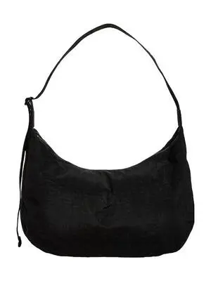 Baggu Large Recycled Nylon Crescent Crossbody Bag - Black