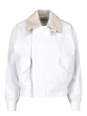 Bottega Veneta Jacket Collar "intrecciato - White