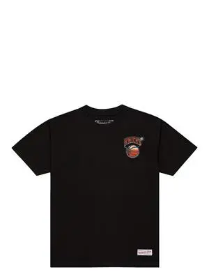 Mitchell & Ness New York Knicks Airbrush T-shirt - Black