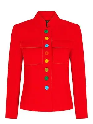 BEATRICE VON TRESCKOW Tessie Cotton Jacket - Red