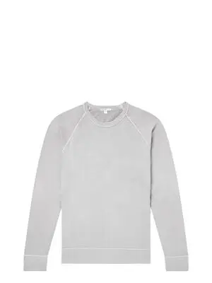 JAMES PERSE Garment-dyed Sweatshirt - Gray