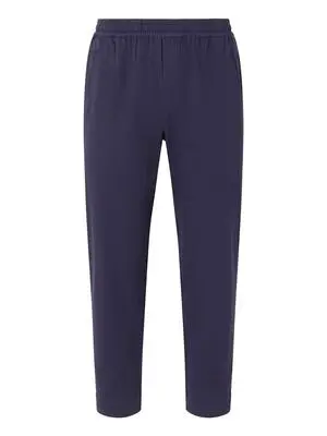 Folk Drawcord Assembly Brushed Cotton Trousers - Navy