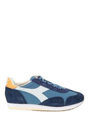 DIADORA Textile Fibers And Leather Sneakers - Navy