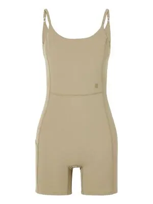 On Studio Stretch Recycled Jersey Bodysuit - Sand