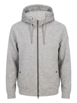 Herno Lightweight Polyester, Wool, And Polyamide Jacket - Grey