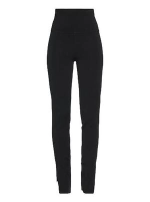 Khaite Viscose Blend Tapered Leg Pants - Black