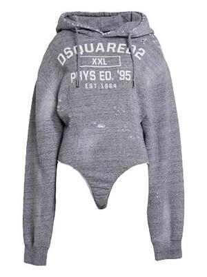 Dsquared2 Bodysuit Size Cotton - Grey