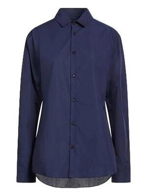 Marni Long Sleeve Poplin Shirt - Blue