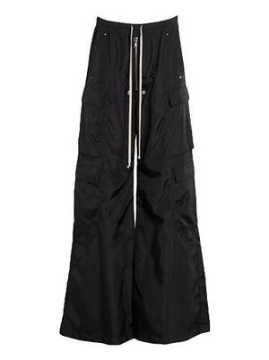 Rick Owens Polyamide Cargo Pants - Black