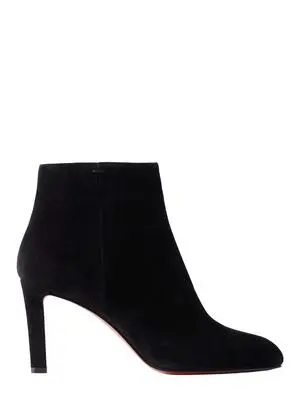 CHRISTIAN LOUBOUTIN Suede Ankle Boots - Black