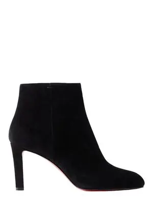 CHRISTIAN LOUBOUTIN Suede Ankle Boots - Black