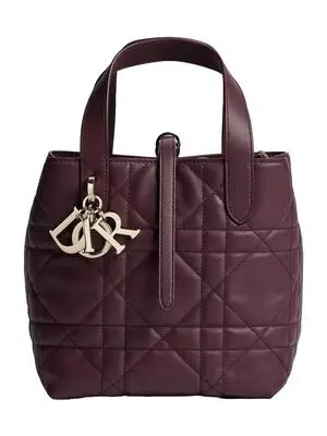 Dior Small Toujours Vertical Tote Bag - Deep Red