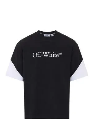 Off-White Two-piece T-shirt Set - Black