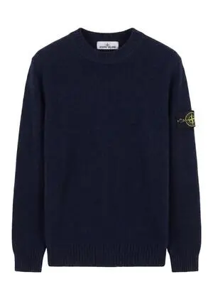 Stone Island Long-sleeved Sweater - Black