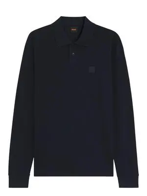 Hugo Boss Longsleeve Lapel Shirt - Blue