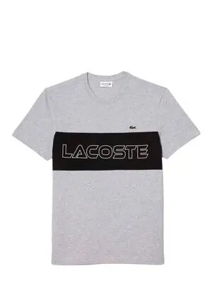 Lacoste Graphic Detail T-shirt - Gray
