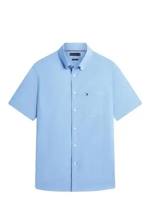 Tommy Hilfiger Shortsleeve Oxford Shirt - Blue