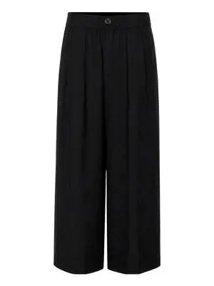 UMA WANG Uma Wang Jacquard Paisley Patterned Wide-Leg Trousers
