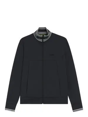 Hugo Boss Stand Collar Zip-up Track Jacket - Blue