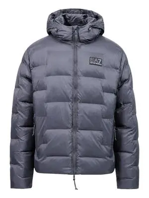 EA7 Long-sleeved Padded Jacket - Gray