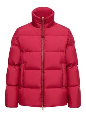 Moncler Vivantesse Short Down Jacket - Red