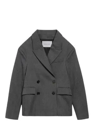Balenciaga Stola Jacket - Dark Gray