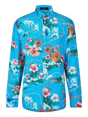 Gucci Collared Longsleeve Shirt - Blue