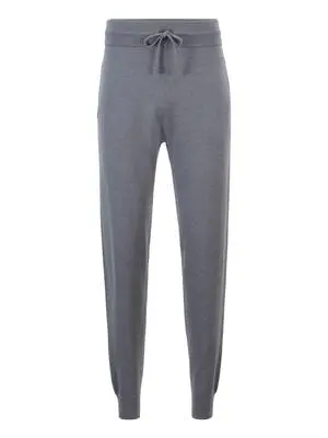 Hugo Boss Tailored Drawstring Trousers - Grey