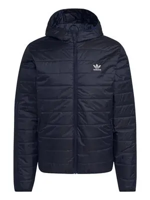 ADIDAS ORIGINALS Hooded Down Jacket - Black