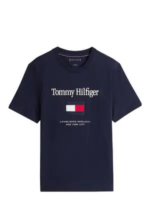 Tommy Hilfiger Crewneck Shortsleeve Tee - Black