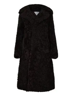 Bottega Veneta Woolen Overcoat - Black