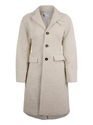 Bottega Veneta Textured Overcoat - Nude