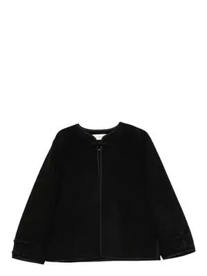 RÓHE Long-sleeved Jacket With Decorative Knots - Black