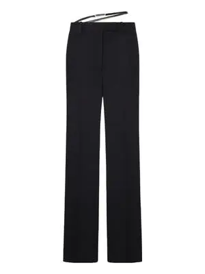 TOM FORD Tailored Straight-leg Trousers - Black