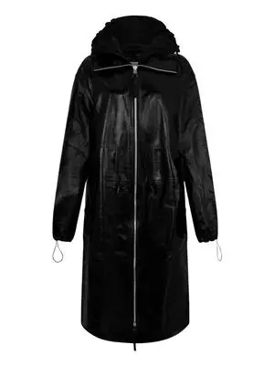 BOTTEGA VENETA BOTTEGA VENETA Hooded Zip-Up Overcoat