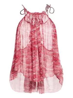 Isabel Marant Étoile Ruffled Cami Top - Red
