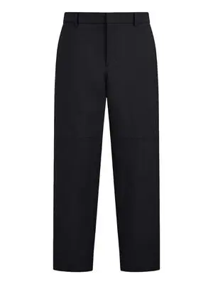 Herno Tailored Straight Leg Trousers - Black
