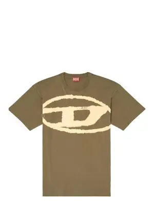 DIESEL® Oversized T-Shirt Green