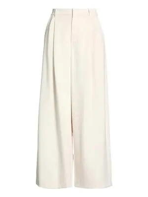 Max Mara Belted Wide-leg Trousers - Beige