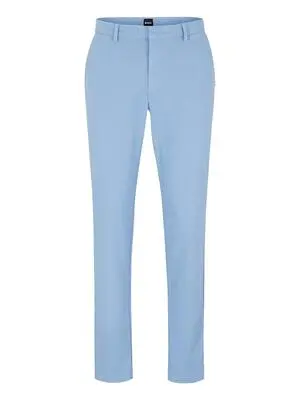 Hugo Boss Lightblue Twill Chino Trousers No