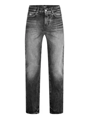 Versace Straight Leg Jeans - Grey