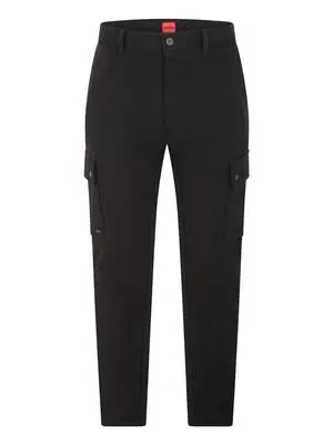 Hugo Boss Slim Fit Casual Trousers - Black