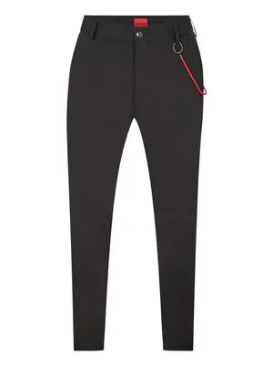 Hugo Boss Slim-fit Casual Trousers - Black