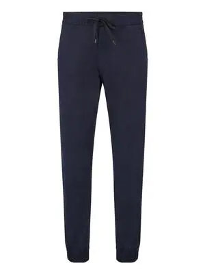 Hugo Boss Navy Drawstring Jogger Pants Blue