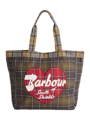 Barbour Tartan Tote Bag - No