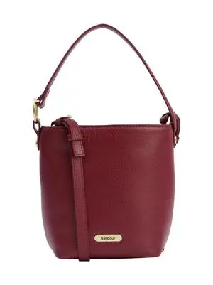 Barbour Barbour Bucket Bag With Adjustable Shoulder Strap Red