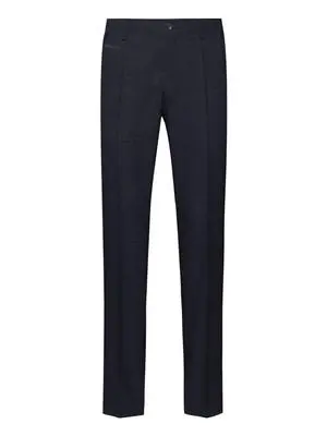 Hugo Boss Straight Leg Trousers - Blue